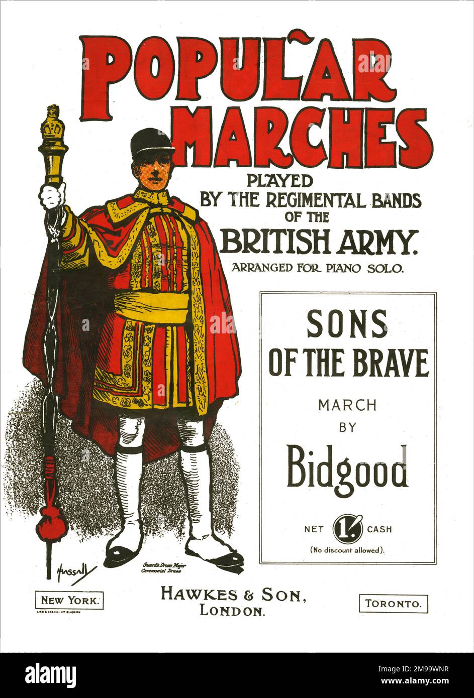 Popular Marches played by the Regimental Bands of the British Army ...