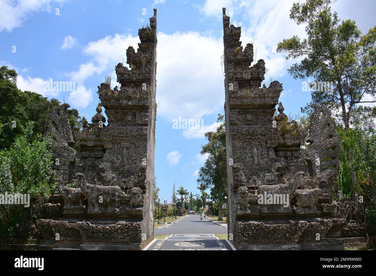 entrance, Bali Botanic Garden, Bedugul, Bali, Indonesia, Asia Stock ...