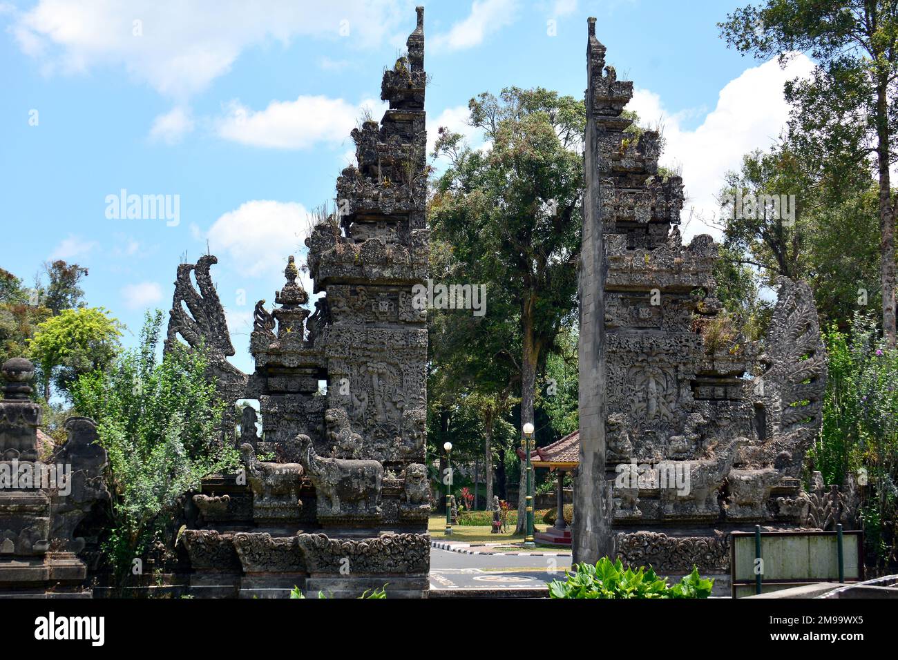 entrance, Bali Botanic Garden, Bedugul, Bali, Indonesia, Asia Stock ...