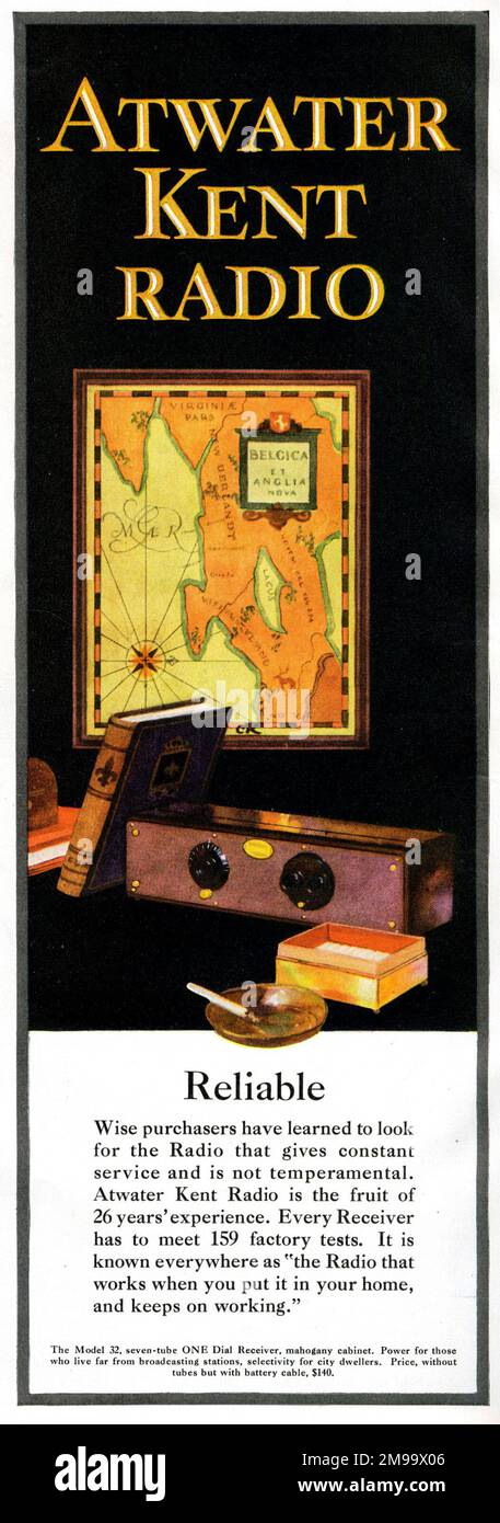 Radio 1920s model hi-res stock photography and images - Alamy