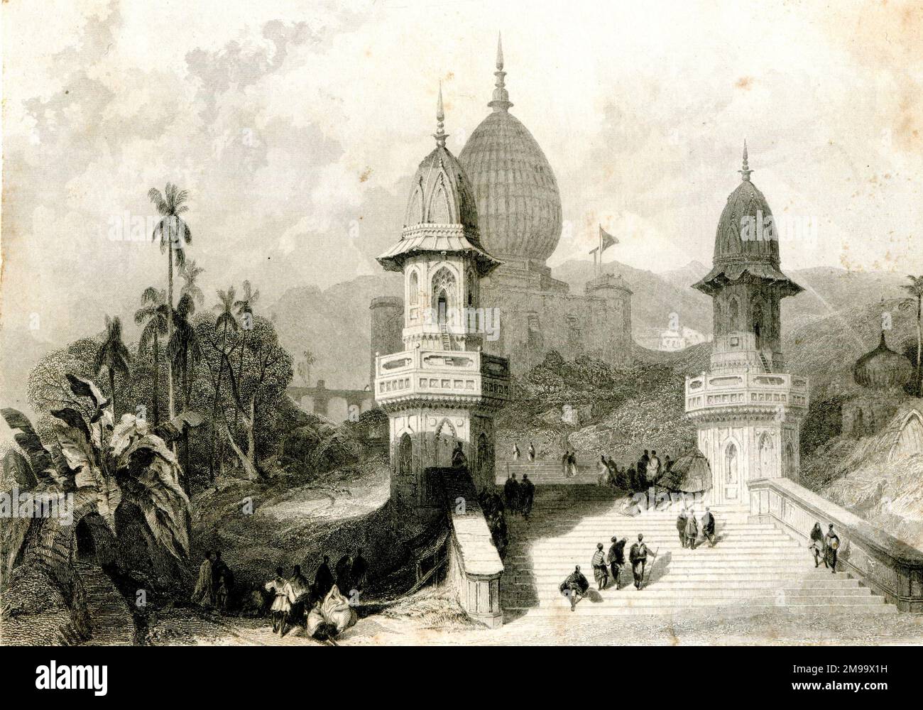 Gokul temple hi-res stock photography and images - Alamy