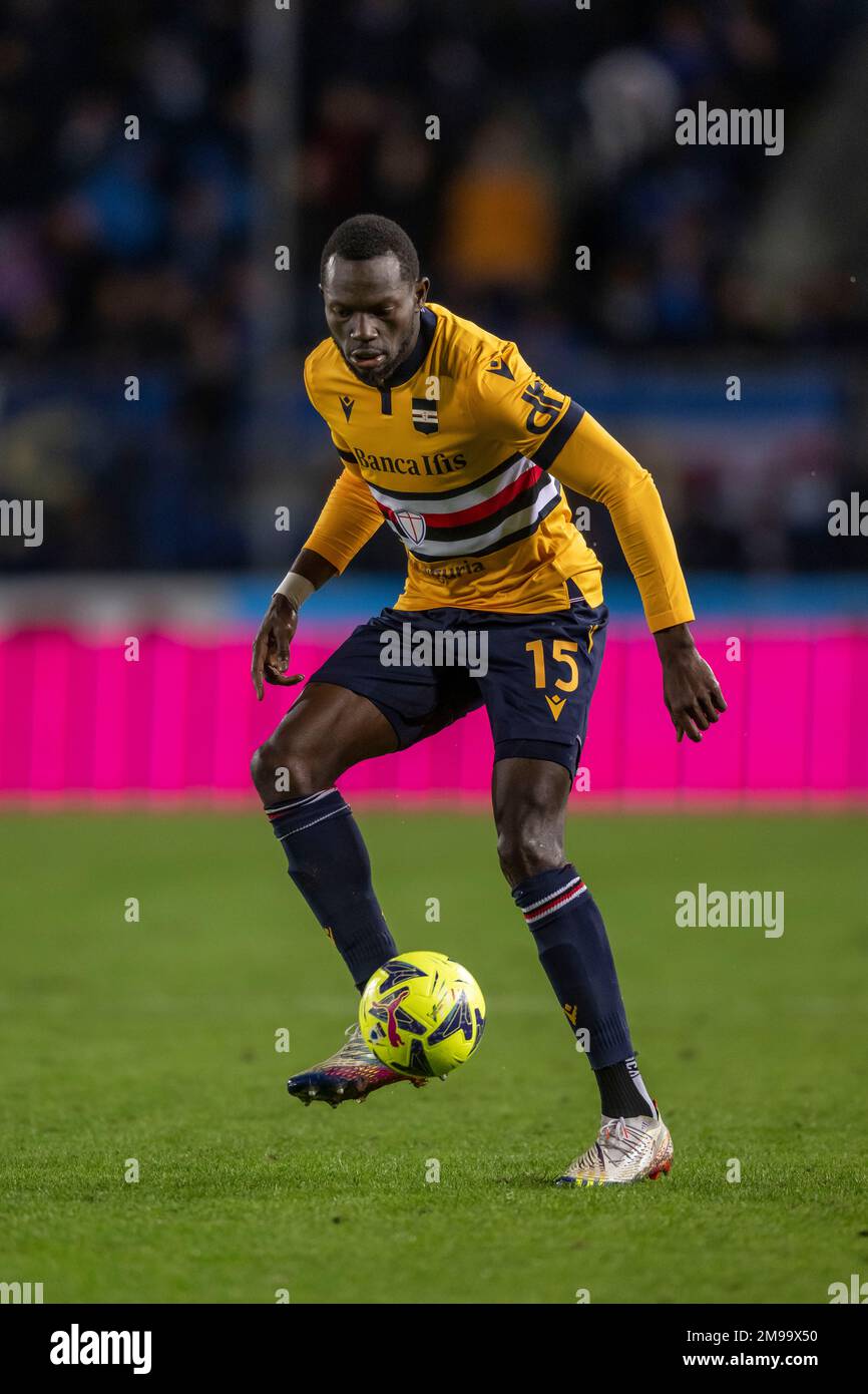 Omar Colley (Sampdoria) during the Italian "Serie A match between ...