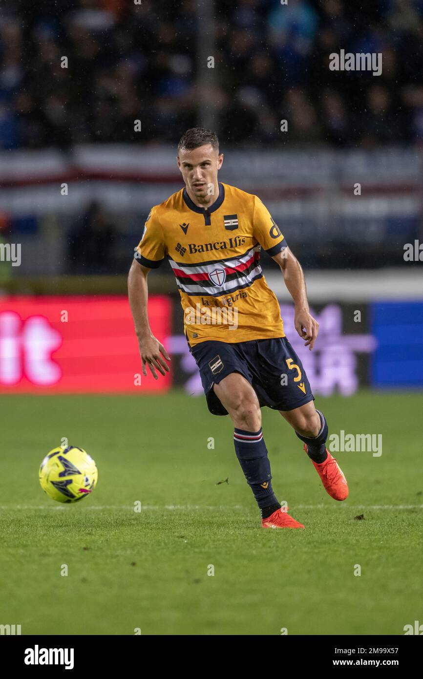 Valerio Verre (Sampdoria) during the Italian "Serie A match between ...