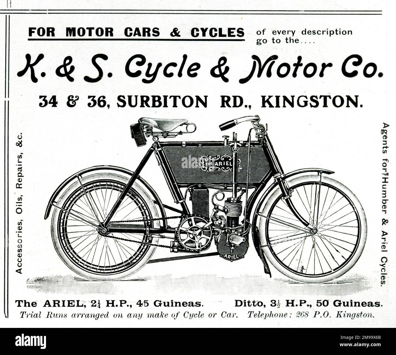 Ariel cycle hi-res stock photography and images - Alamy