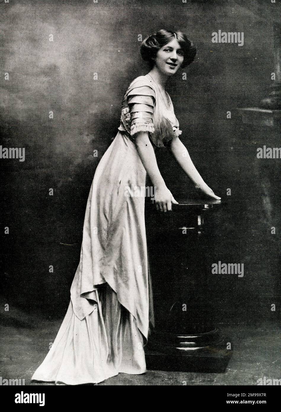Miss Jessie Winter appearing at the Hippodrome Theatre, London Stock ...