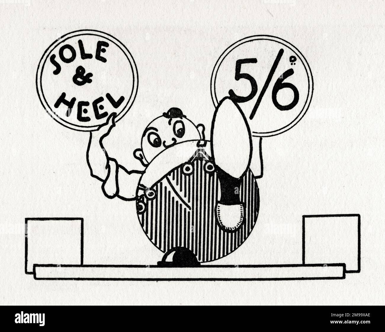 Shop window design, Sole & Heel shoe repair Stock Photo - Alamy