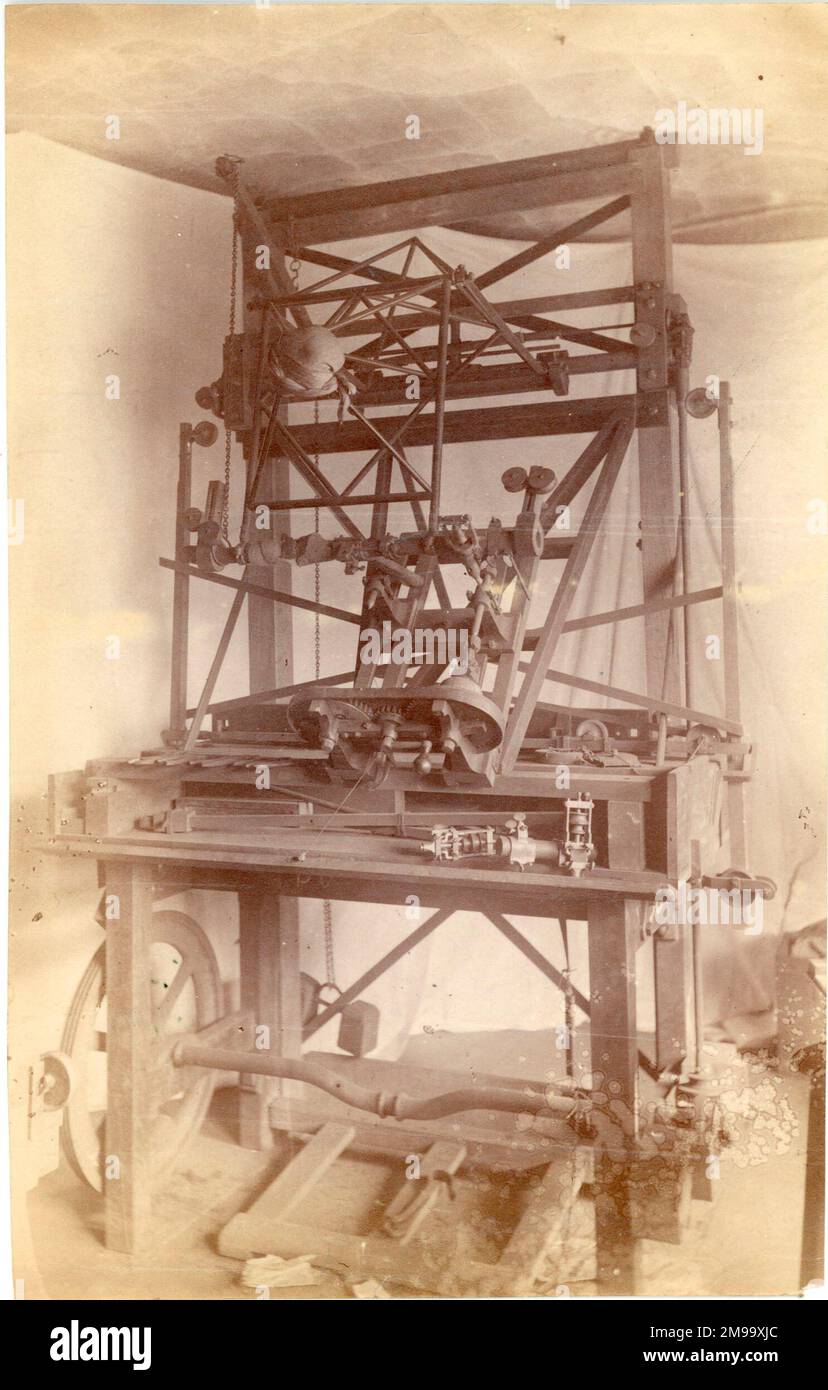 'James Watt's Sculpture copying machinery (eidograph), taken at Watt's ...