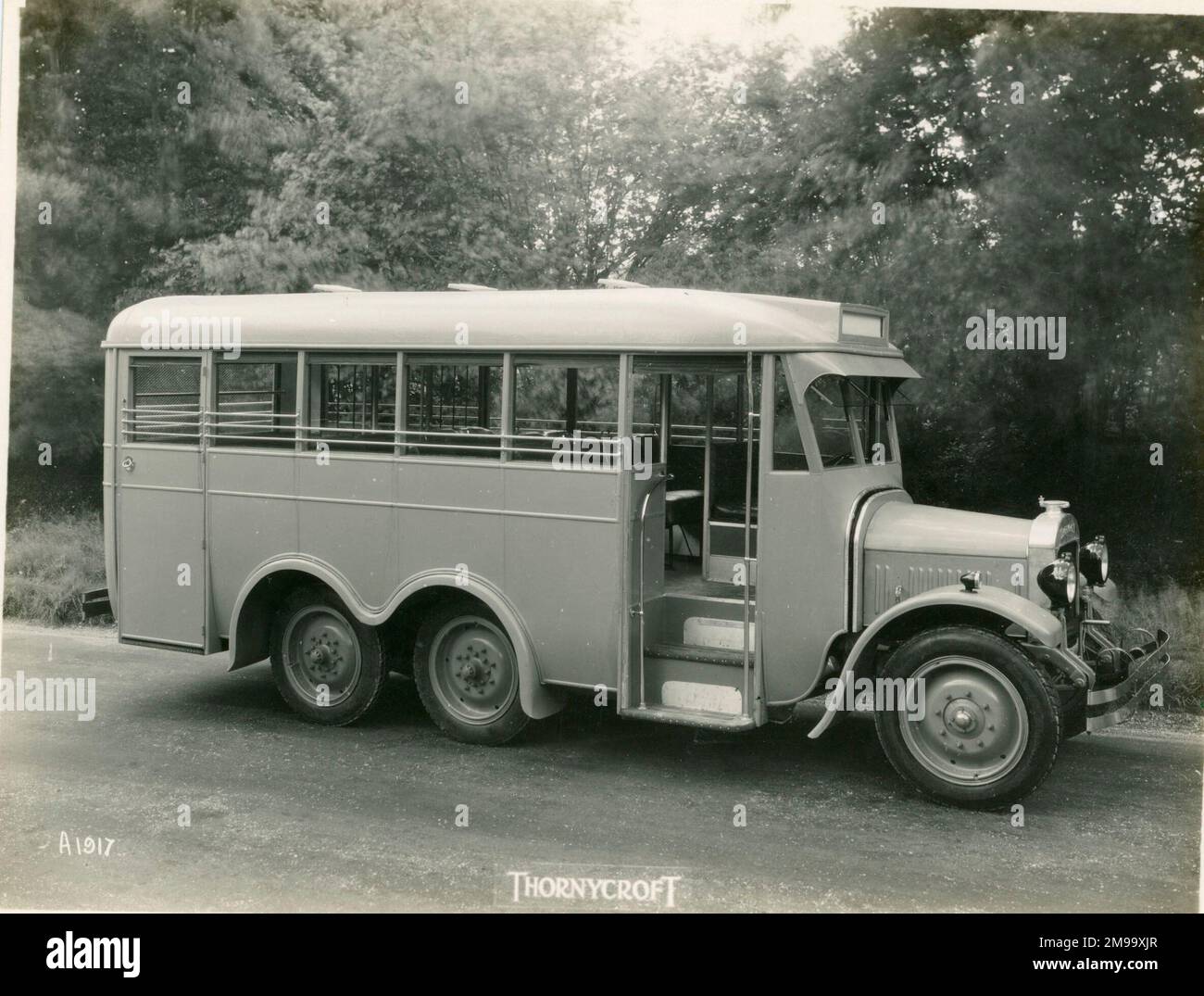 Hall Lewis bus for Santos Stock Photo - Alamy