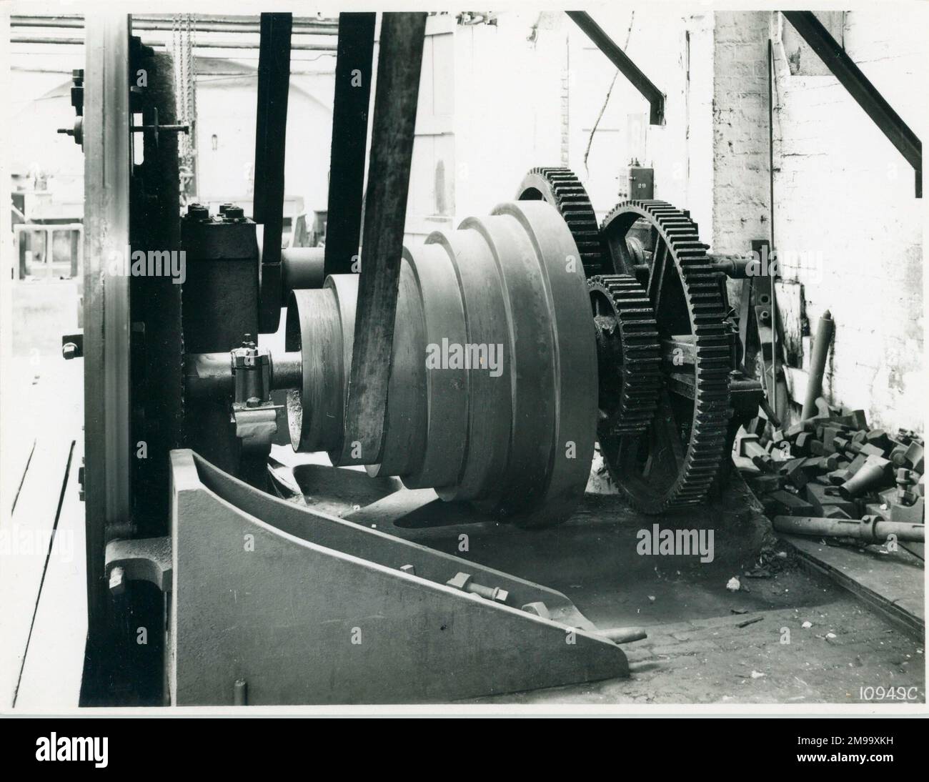 ''Photograph of "James Watt Planing Machine", originally installed in ...