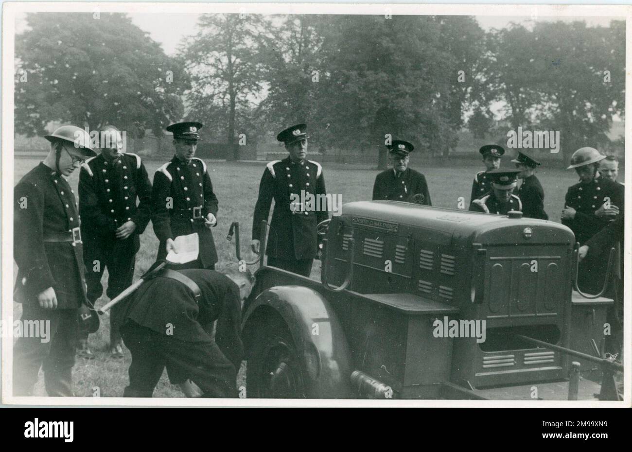 Coventry Climax Engines (L Hathaway Ltd) fire engine, where Laurence ...