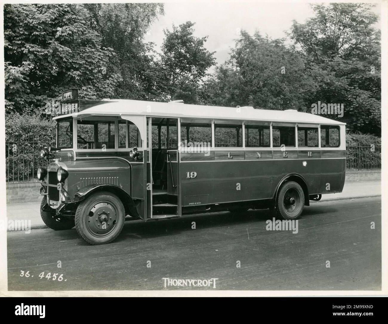 Ransomes London North Eastern Railway (LNER) bus, Aberdeen Stock Photo ... Ransomes London North Eastern Railway (LNER) bus, Aberdeen Stock Photo ...