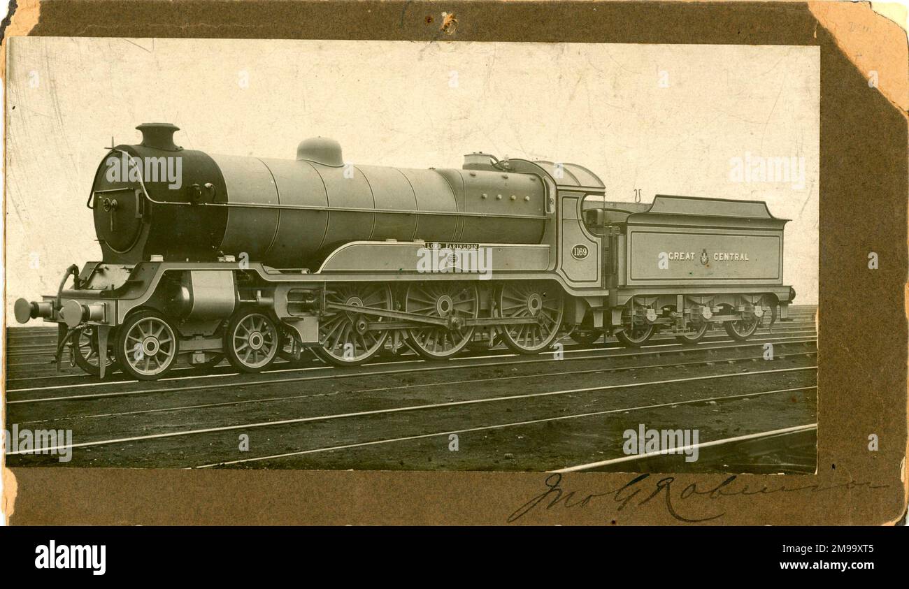 Photograph of the steam locomotive 'Lord Faringdon' 1169, fitted with ...