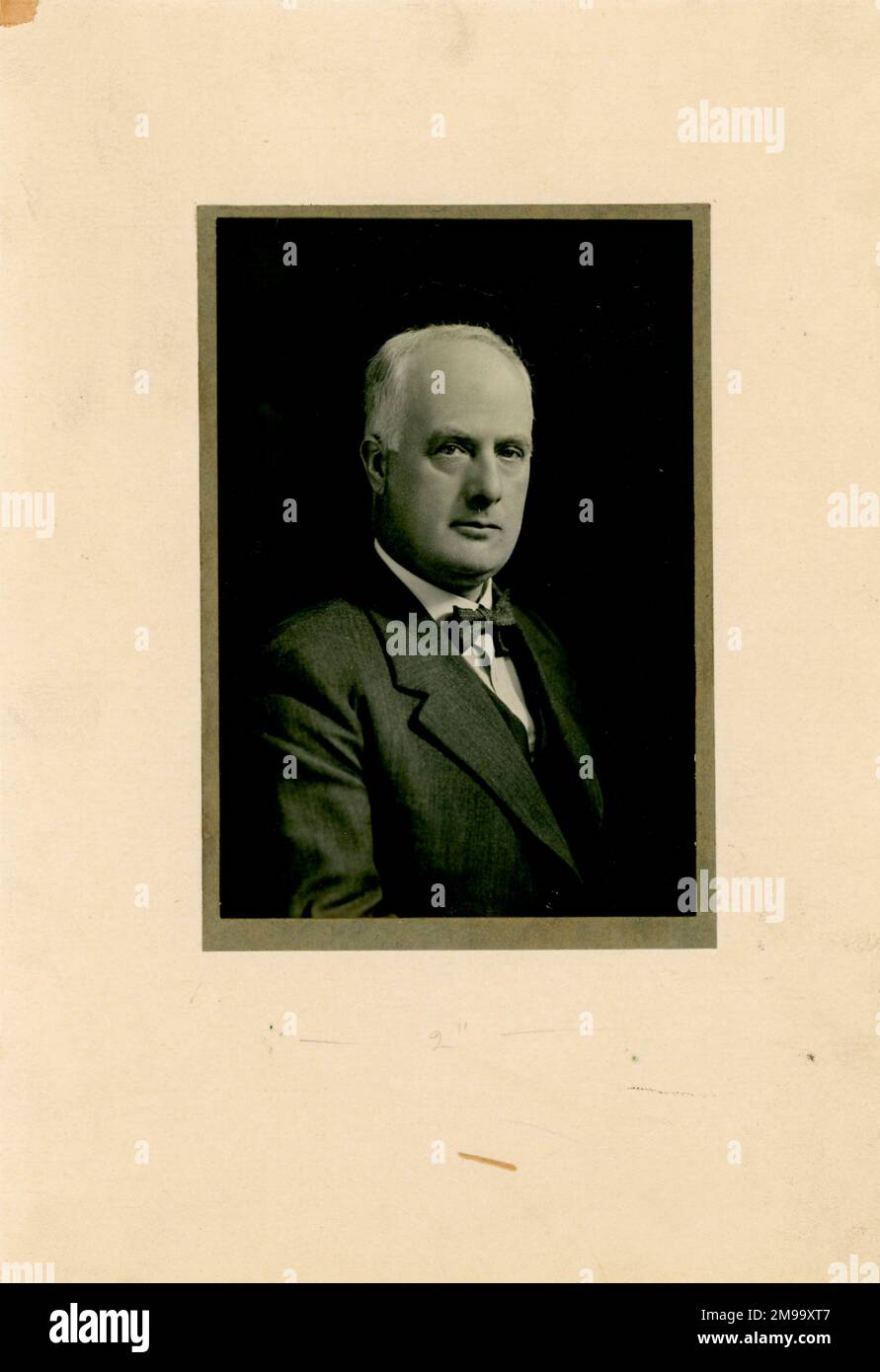 'IAE President, 1929-30, Professor William Morgan Stock Photo - Alamy