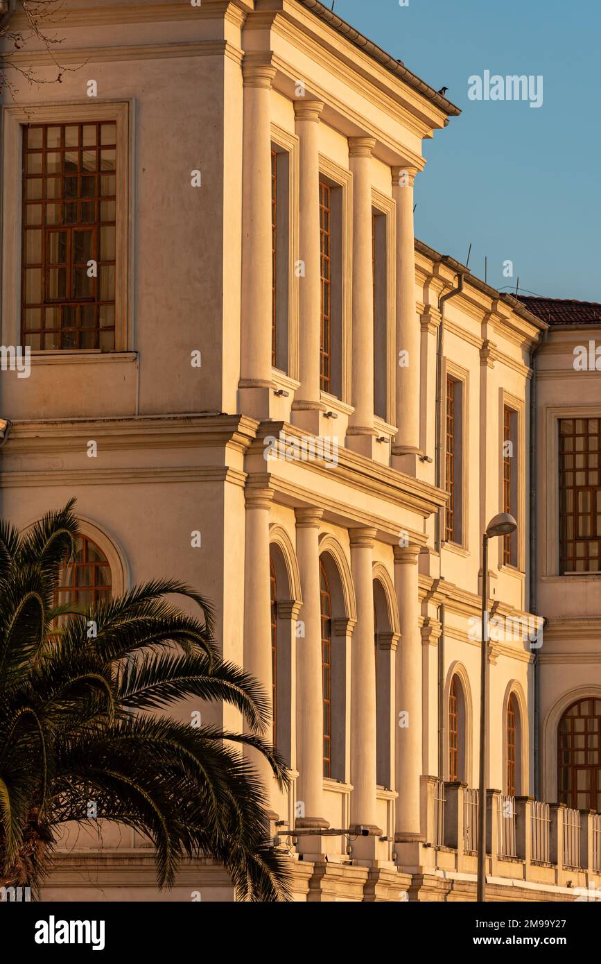 ancient architecture building , Side view of historical building at ...