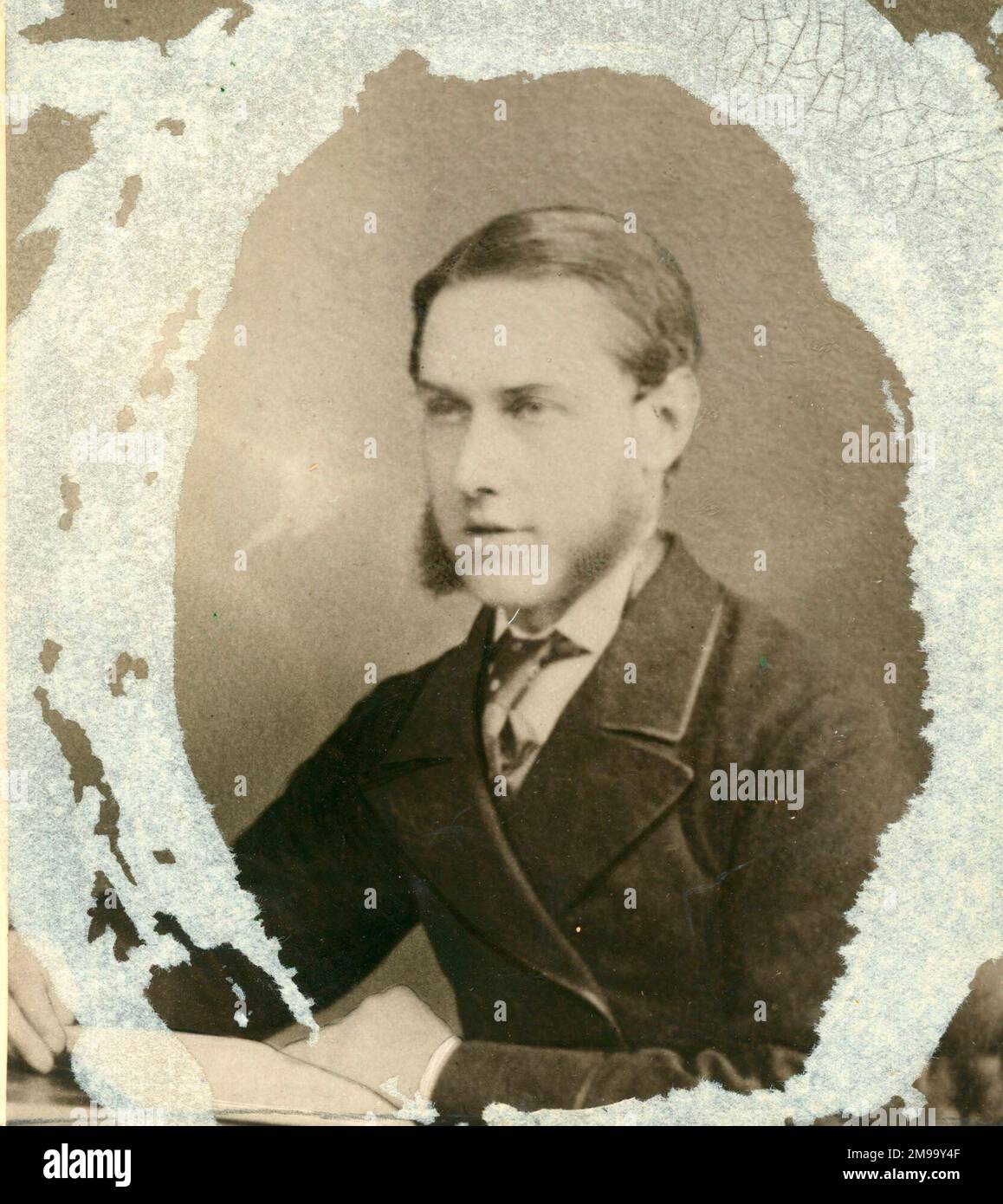 Portrait of WR Browne, ImechE Secretary, 1878-1884 Stock Photo - Alamy