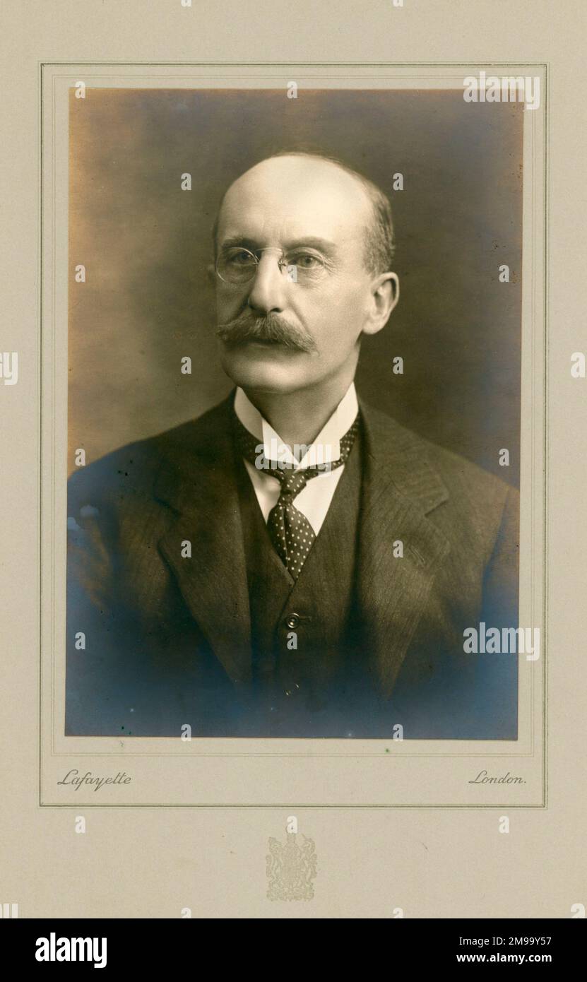 Portrait of Sir H Frederick Donaldson Stock Photo - Alamy