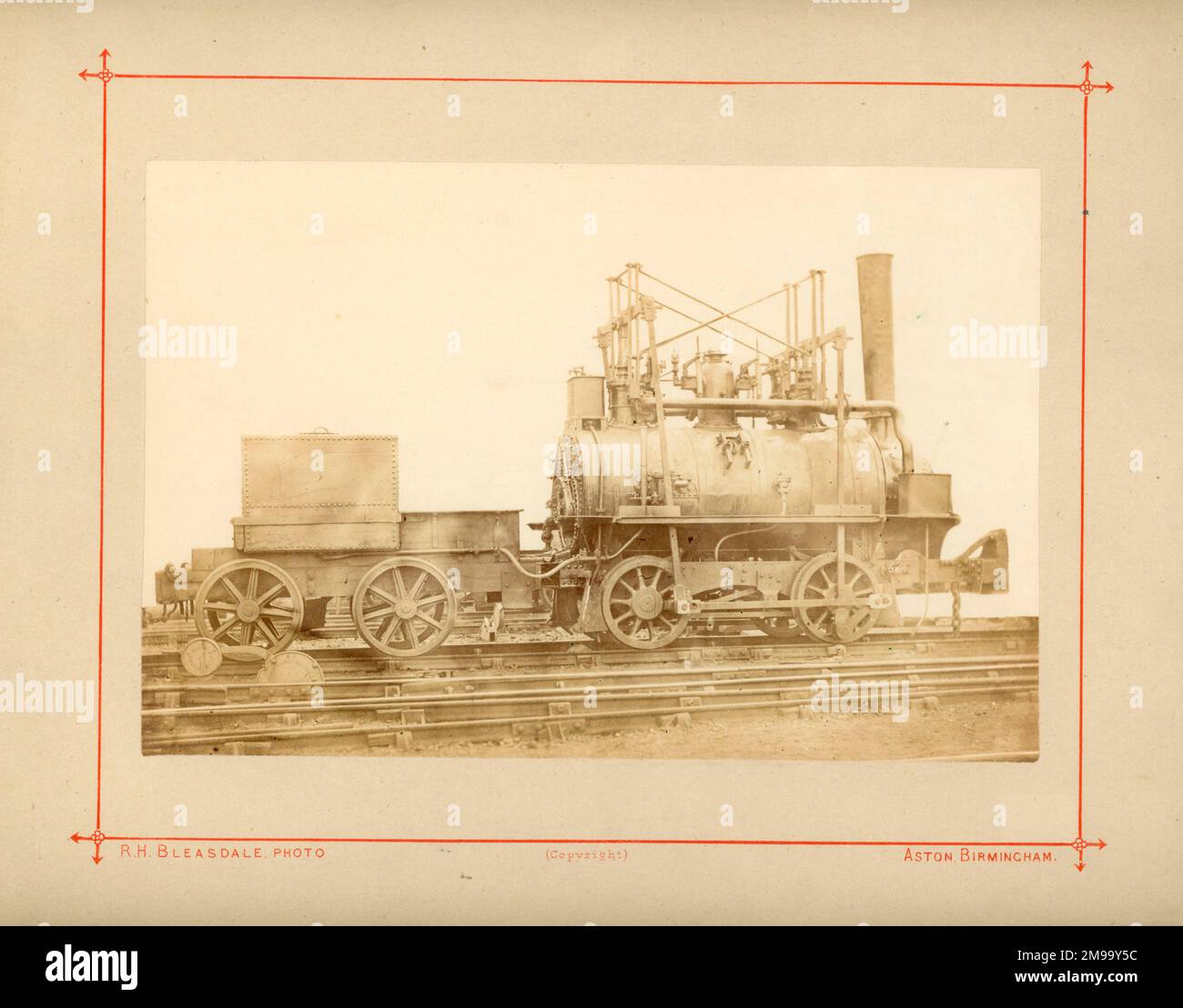 Stallion coal car engine, 1822. Taken for Stephenson Centenary Stock ...