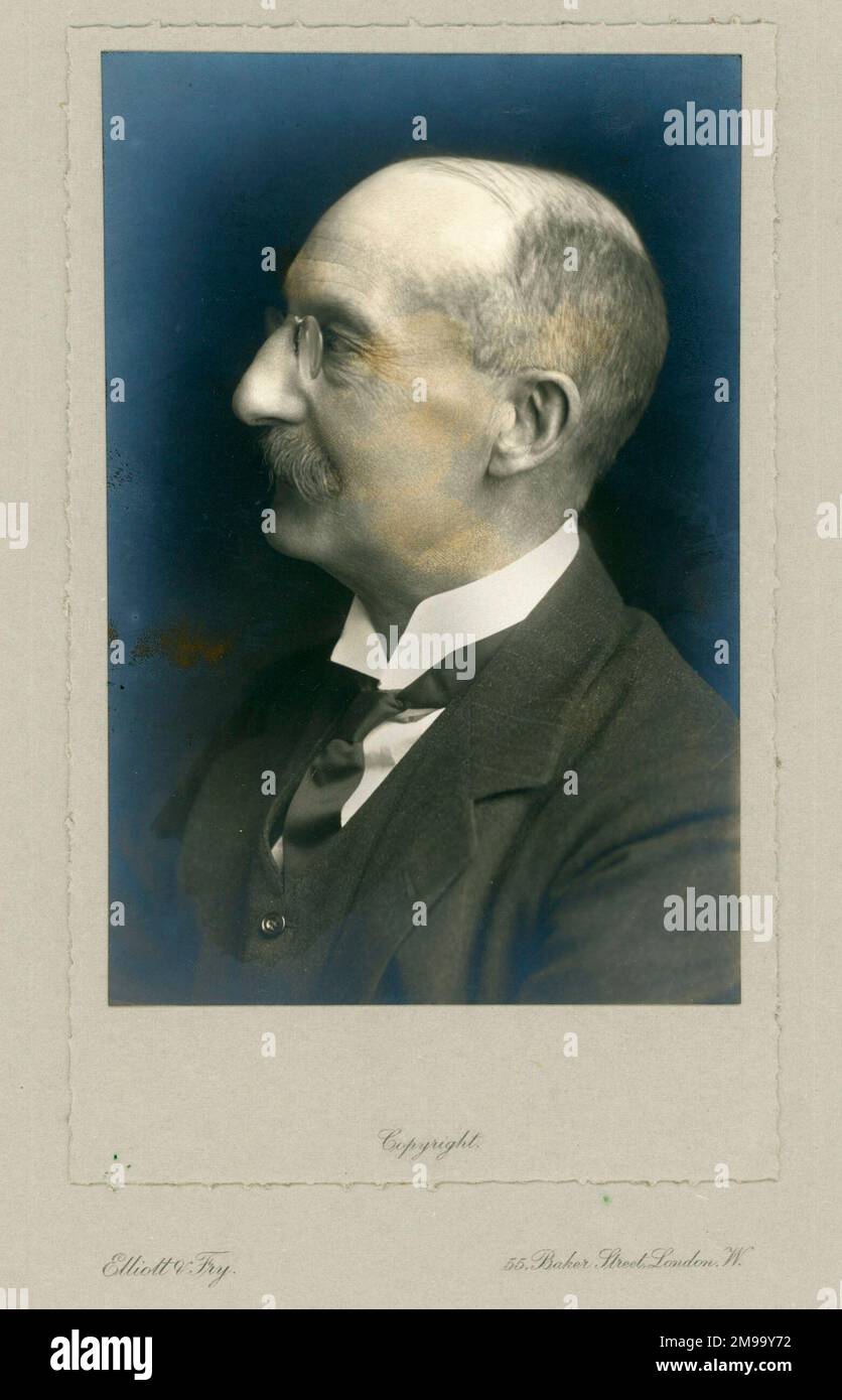 Portrait of Sir H Frederick Donaldson Stock Photo - Alamy