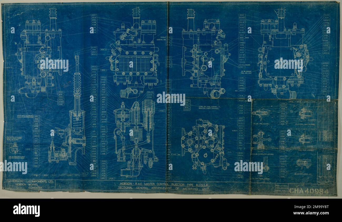Hobson - RAE Master Control Injector Type B1/NS 4. Sectional General ...