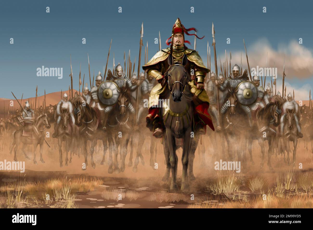 Huns helmet hi-res stock photography and images - Alamy