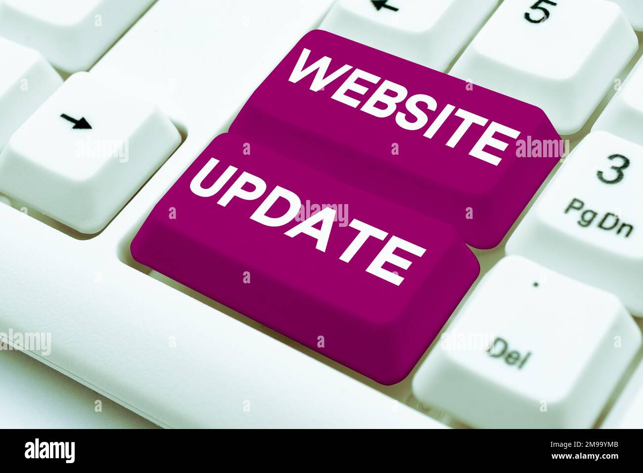Writing displaying text Website Update, Concept meaning keeping the ...