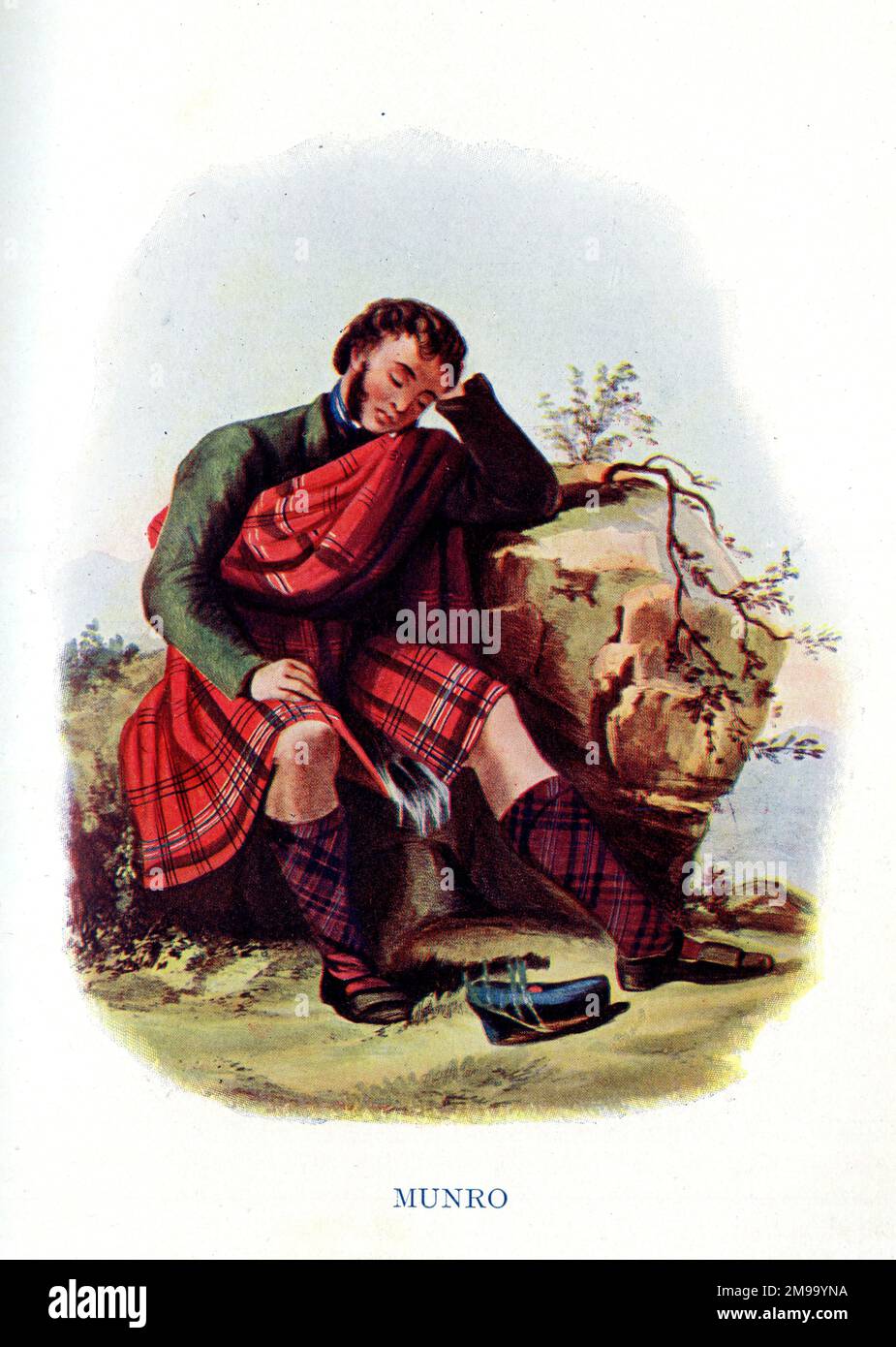 Munro, Traditional Costume Scottish Highland Clans - The Highland Clans ...
