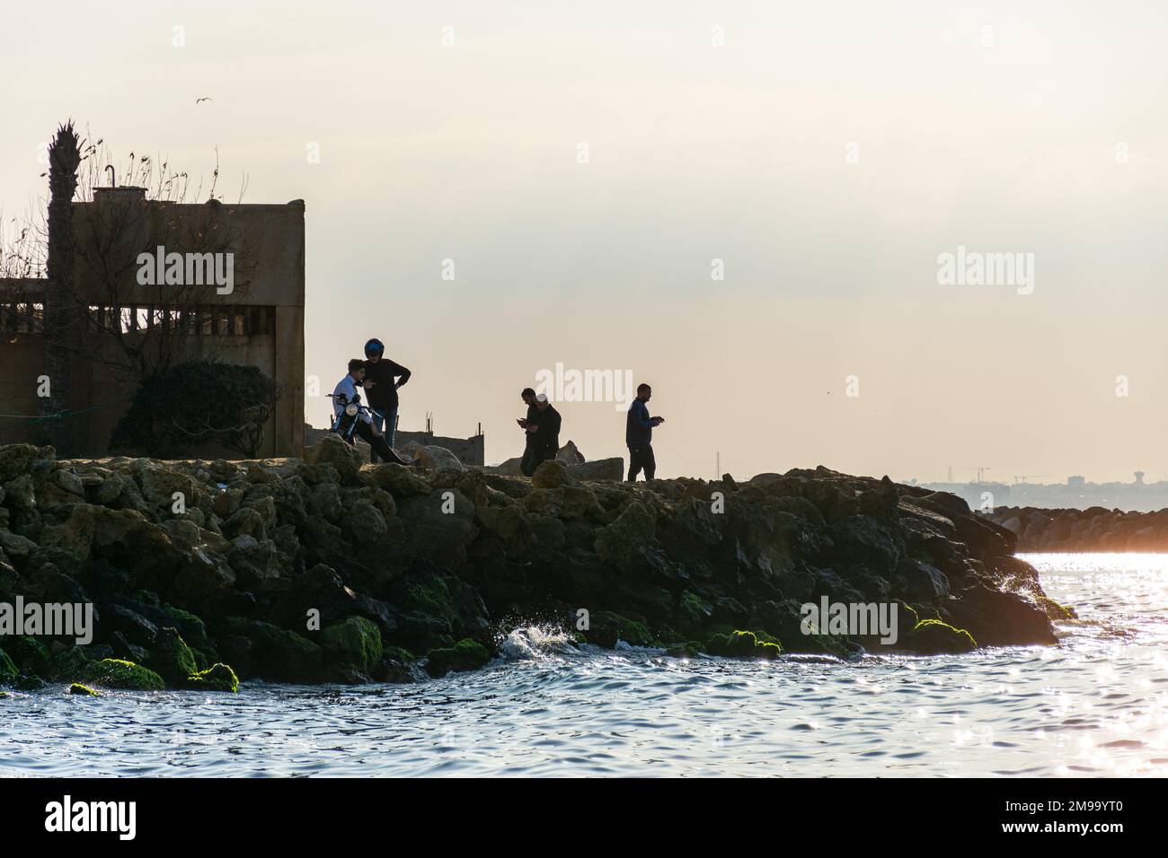 Group of people mediterranean sea hi-res stock photography and images ...