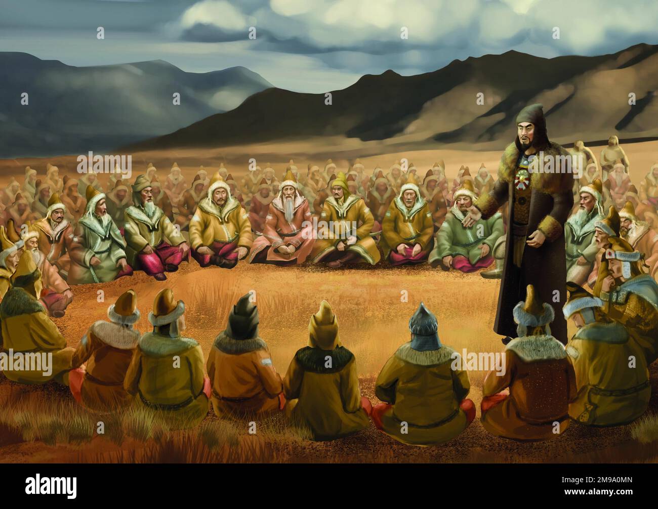 Kurultai of ancient huns - political or military council of ancient ...