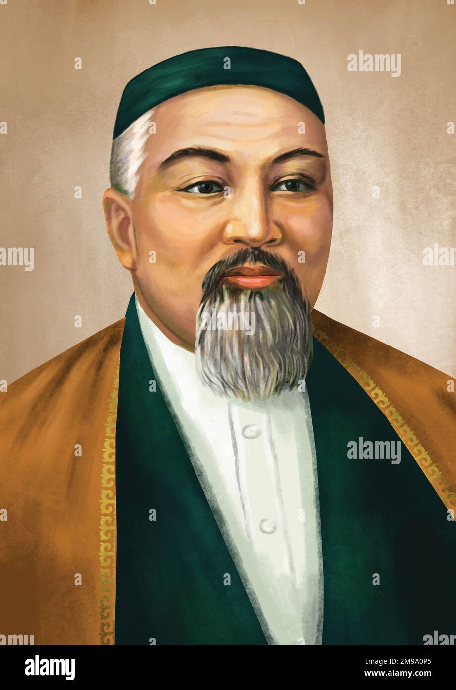 Abay Kunanbayev (Abai), Kazakh poet, composer and philosopher. His ...