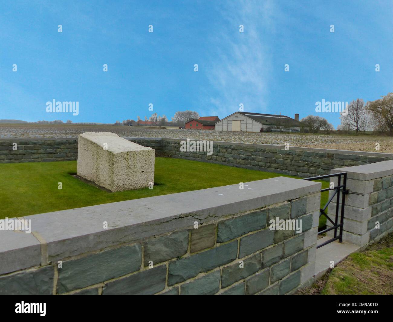 Lt H. A. Birrell-Anthony & the Monmouths Memorial,Frezenberg Stock ...