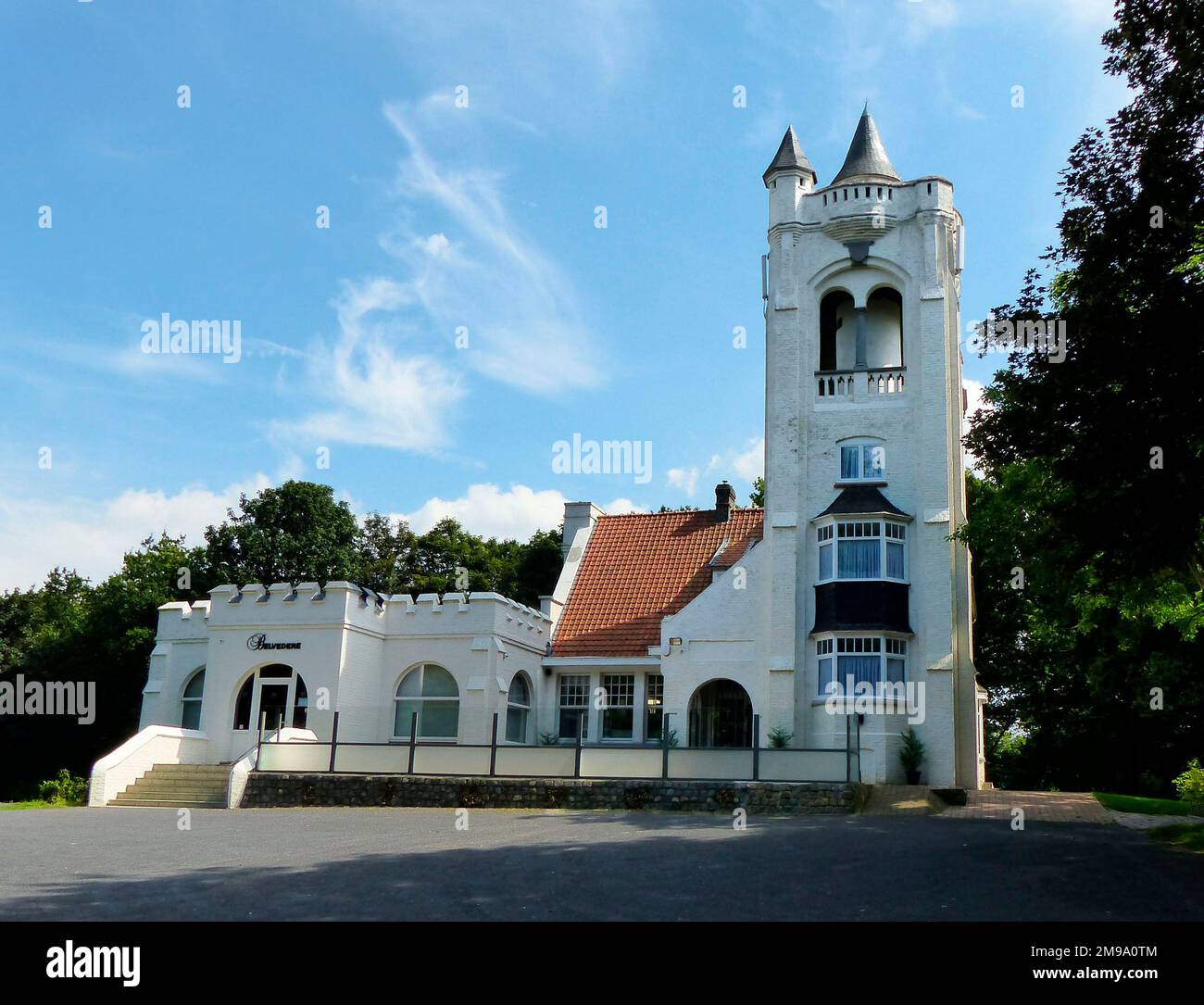 Kemmel Hill Belvedere Complex, Ypres Salient Stock Photo - Alamy