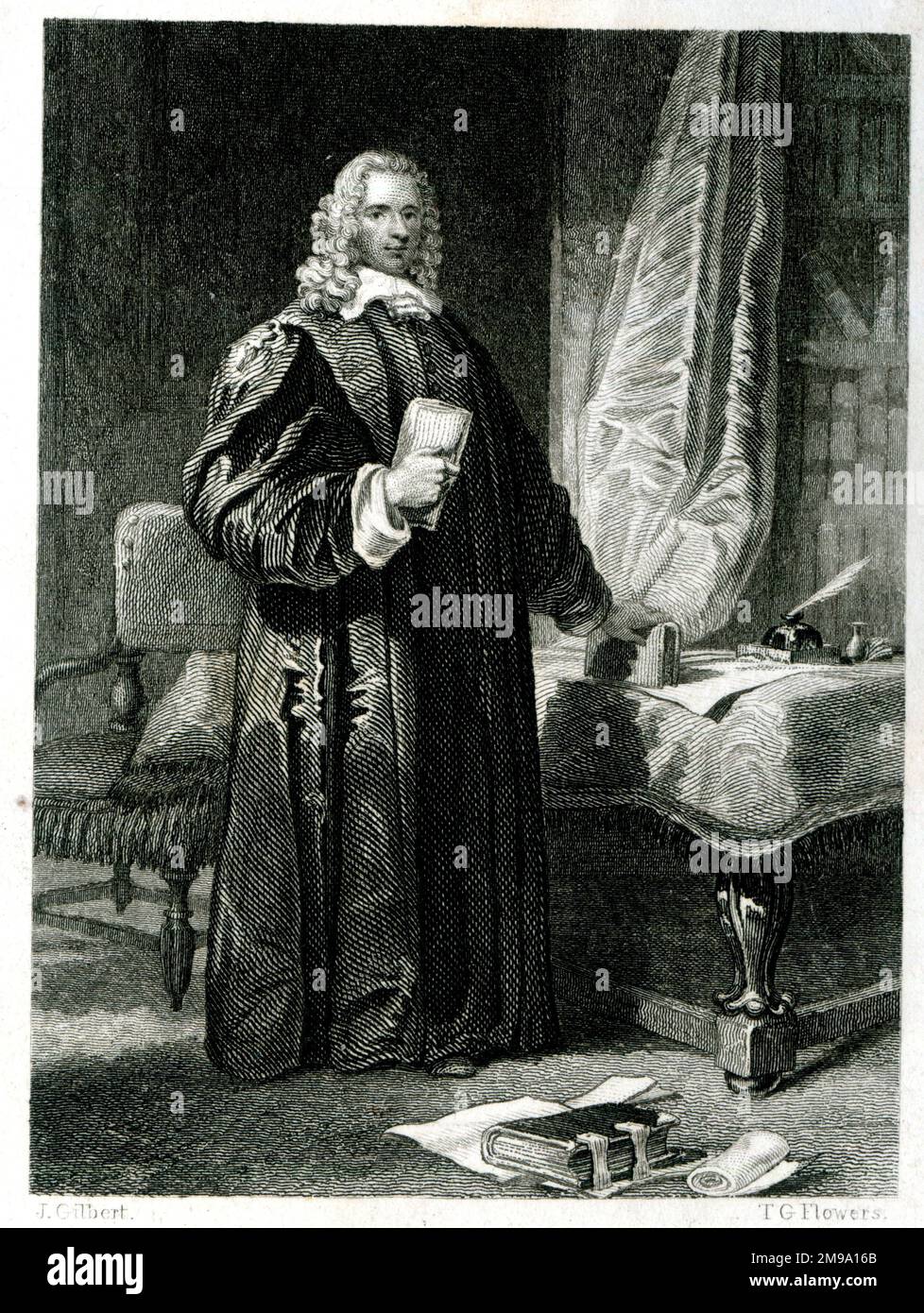 Stephen Charnock,Puritan Presbyterian clergyman Stock Photo - Alamy