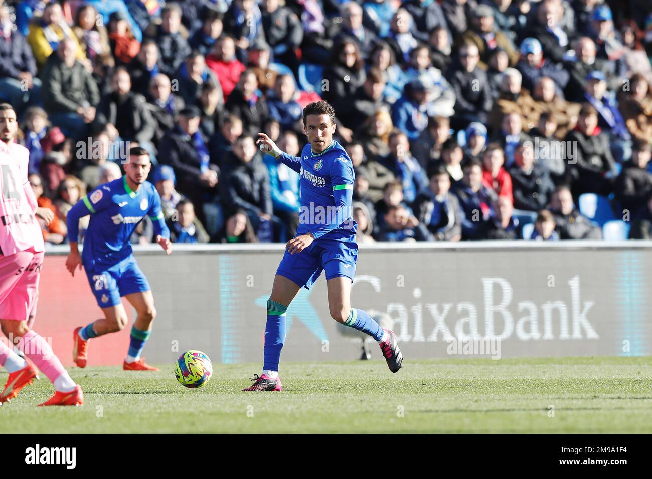 Getafe, Spain. 15th Jan, 2023. Luis Milla (Getafe) Football/Soccer ...