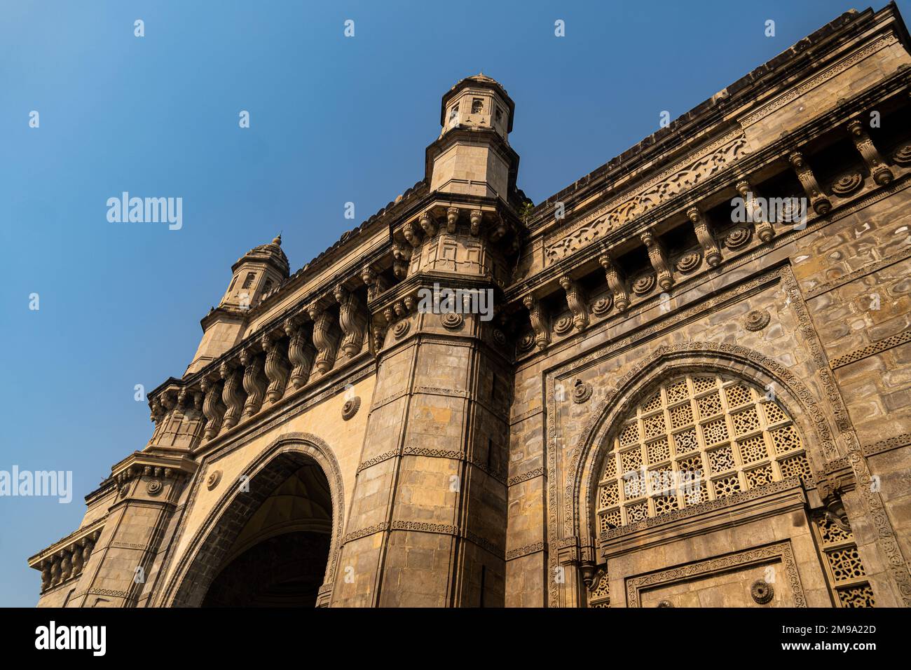 An amazing close-up of the Gateway of India, Mumbai's iconic monument ...