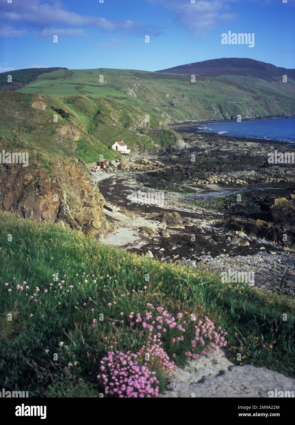 Isle of Man, coastline near Cregneash Stock Photo - Alamy