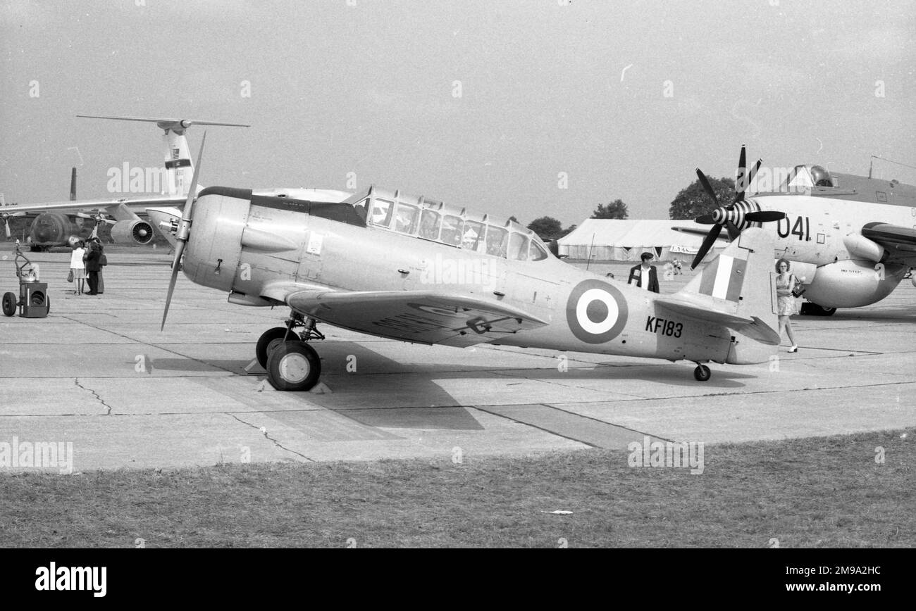 North American Harvard II KF183 of the Aeroplane and Armament ...
