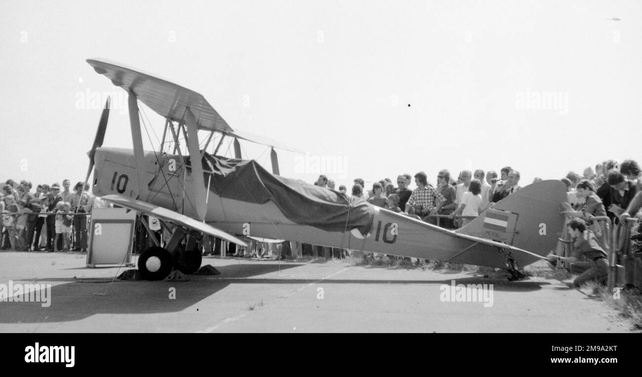de Havilland DH.82a Tiger Moth A-10 of the Koninklijke Luchtmacht ...