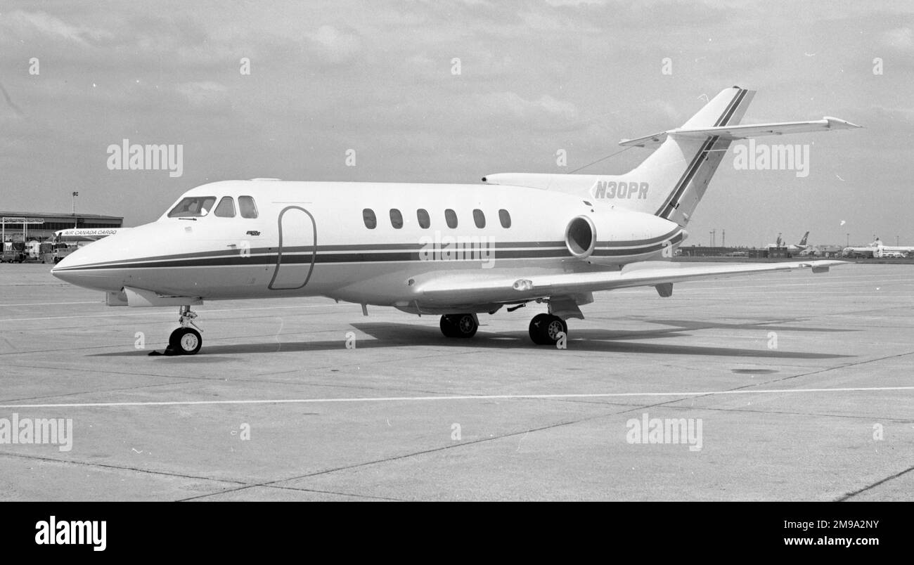 British Aerospace 125-700 N30PR, belonging to Pat Rutherford of ...