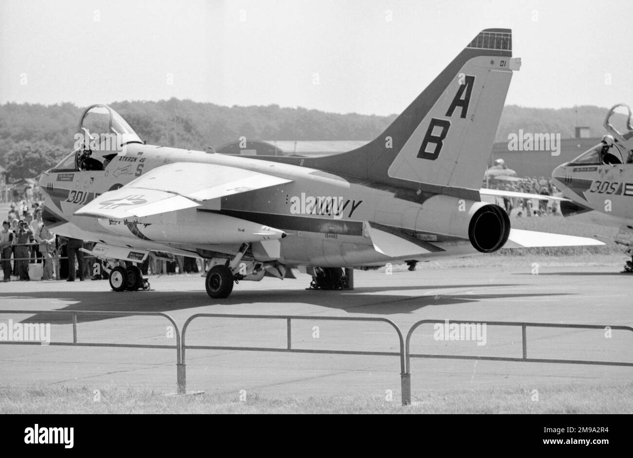 United States Navy (USN) Ling Temco-Vought A-7B-3-CV Corsair II 154482 ...