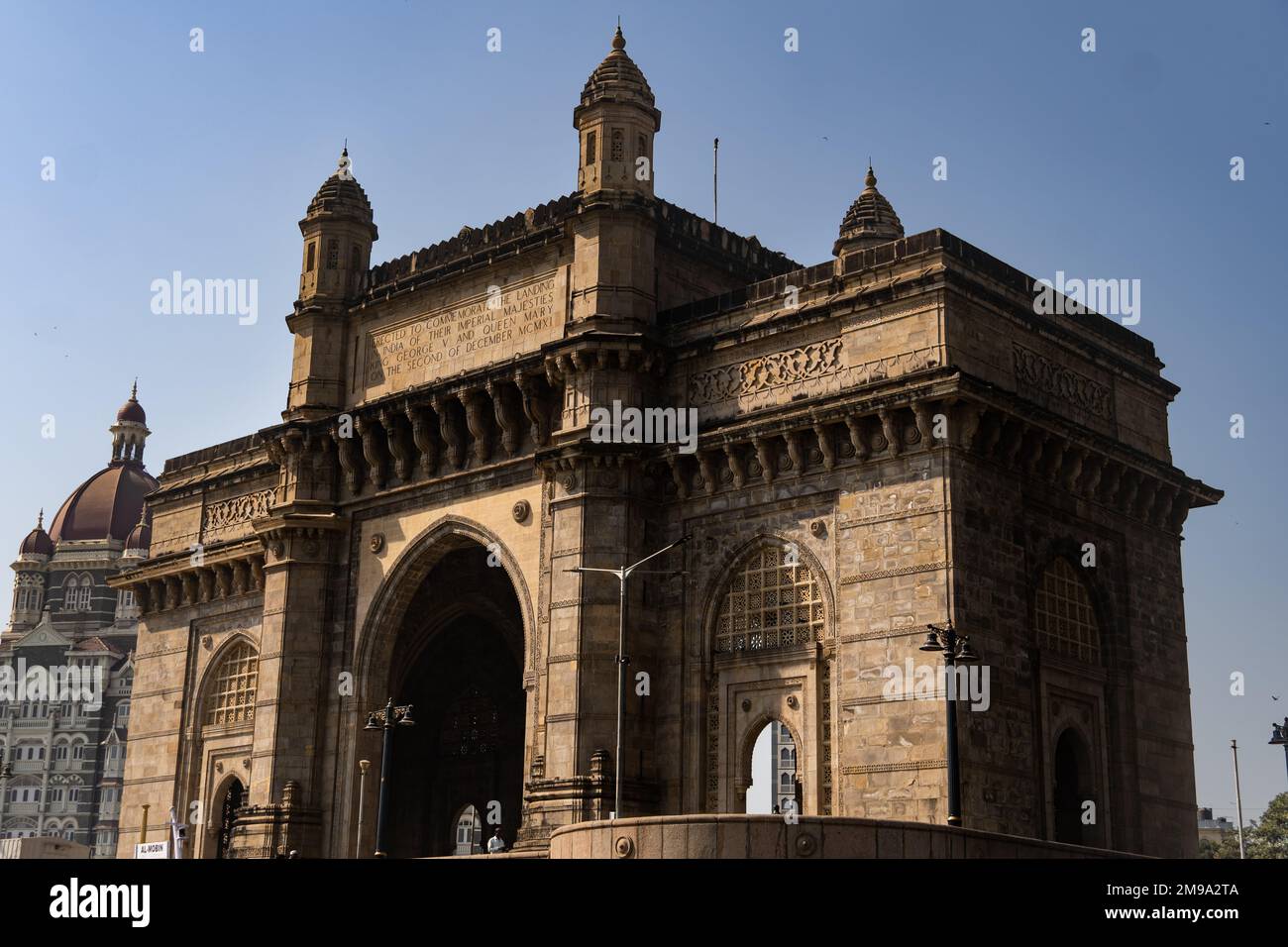 An amazing close-up of the Gateway of India, Mumbai's iconic monument ...