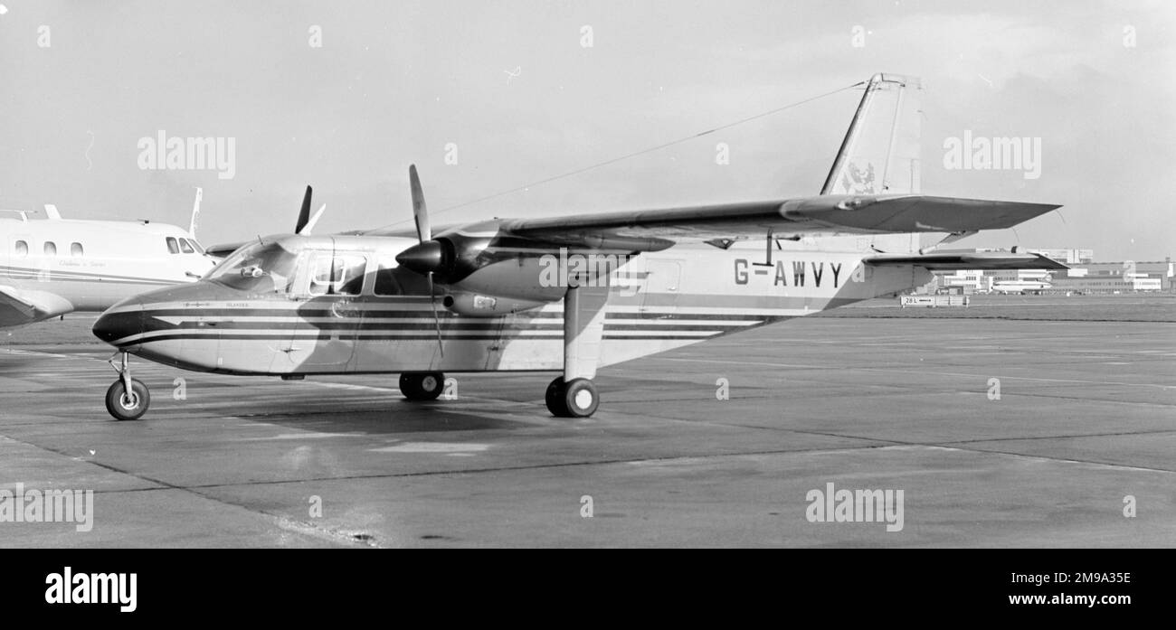 Britten norman bn 2a 26 islander hi-res stock photography and images ...