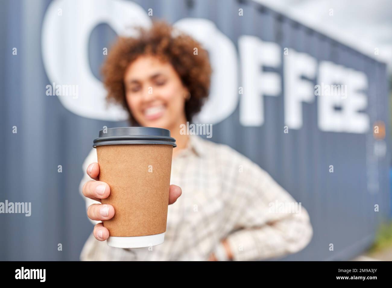 Female owner coffee shop distribution hi-res stock photography and ...