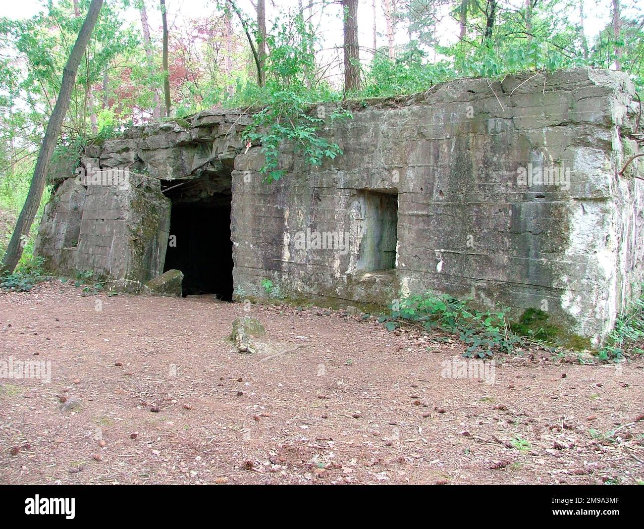 The bunker is just behind the New Zealand National Memorial, though one ...
