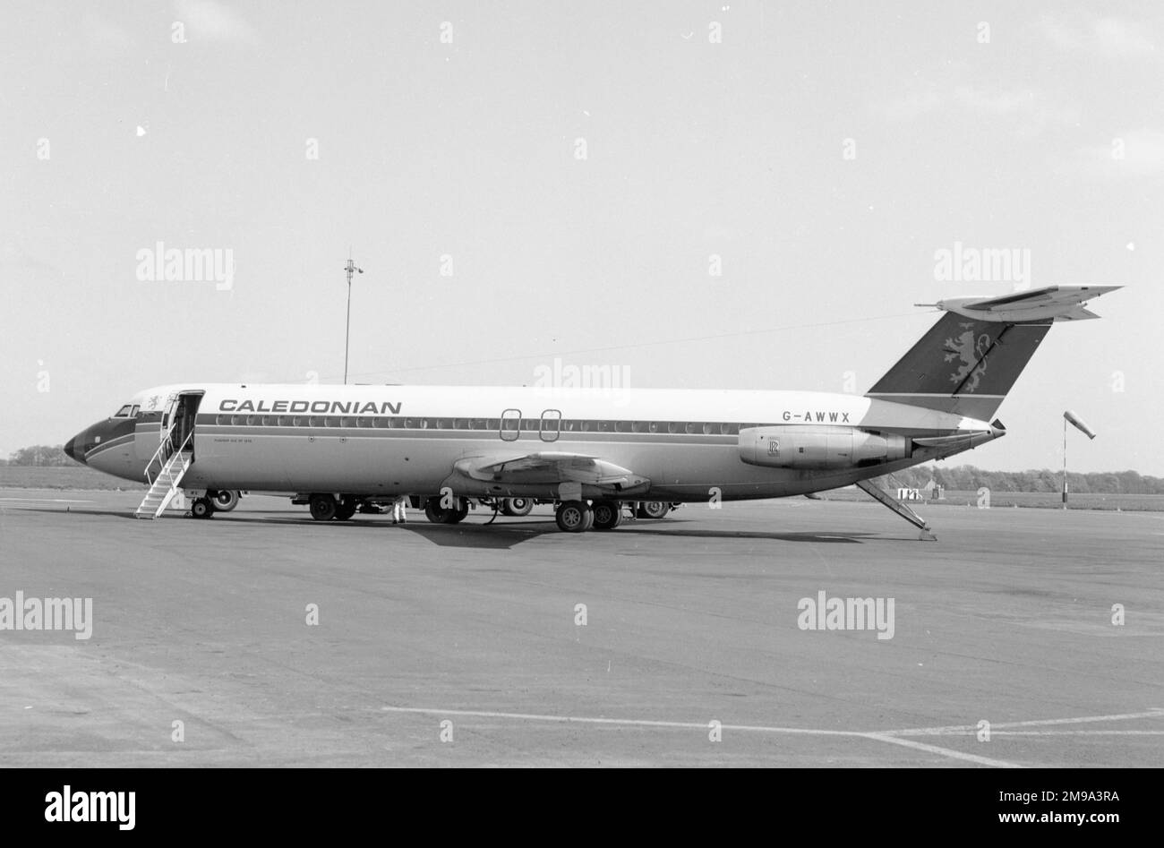 British Aircraft Corporation One-Eleven 509EW G-AWWX (msn BAC.184) of ...