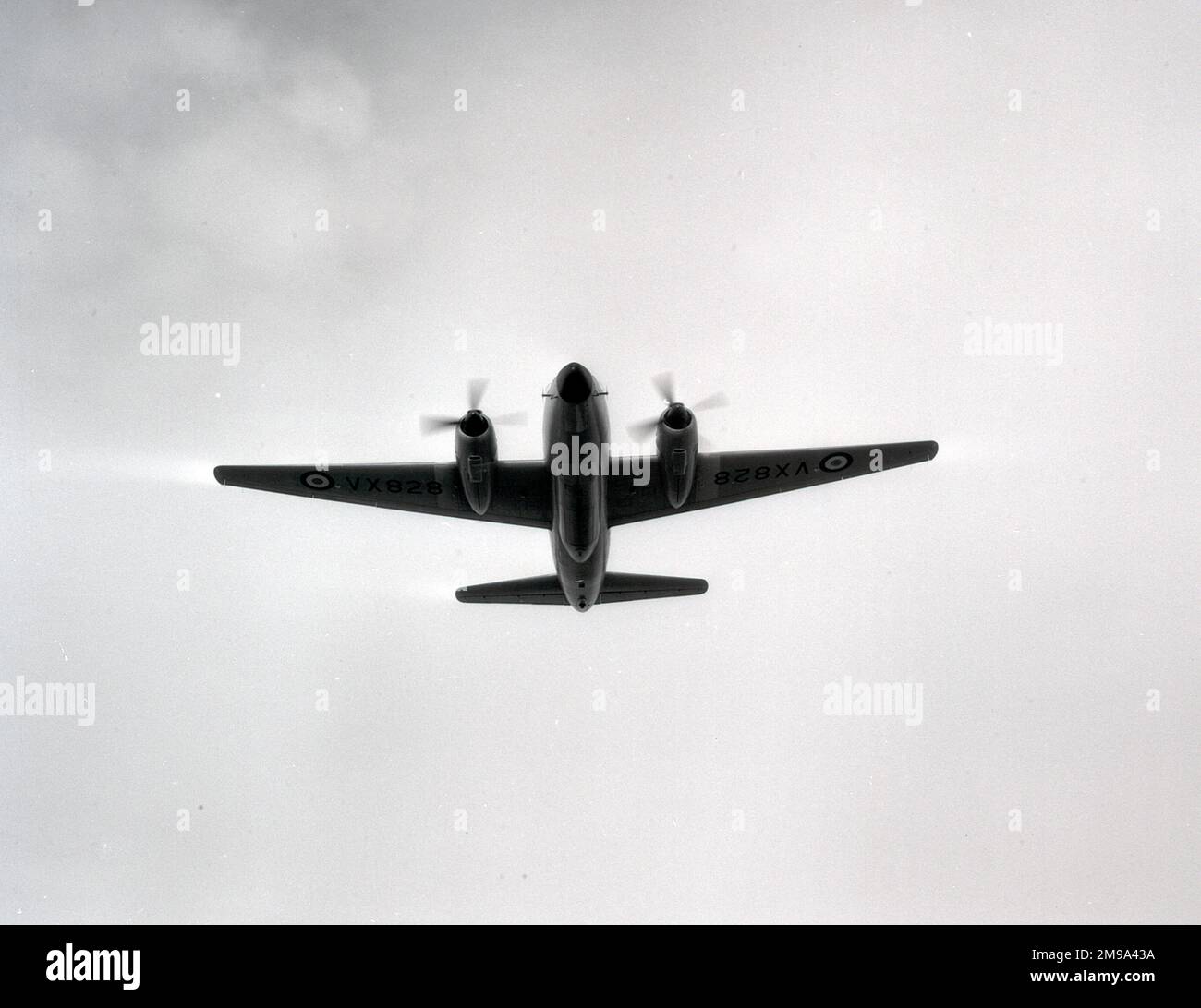 Vickers Varsity T.1 VX828,- 1st prototype flown on 17 July 1949 from ...