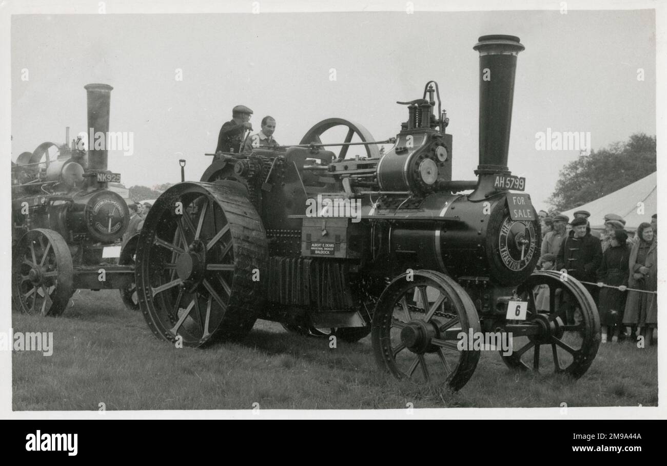 Steam Traction engine - Burrell General Purpose Engine 3164, Dauntless ...