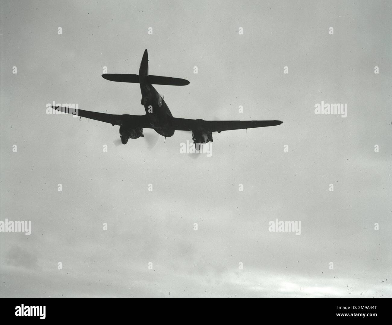 Royal Air Force Bristol Beaufighter Mk.IF V8341, on take-off with the ...