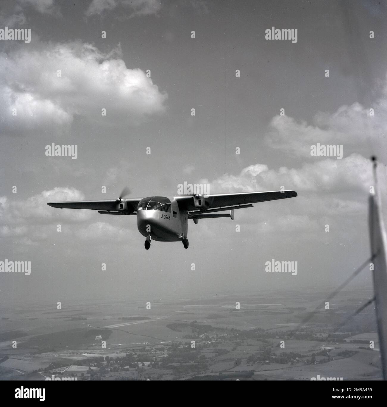 Miles M.57 Aerovan U-0248 (msn 4700), the first prototype, wearing the ...