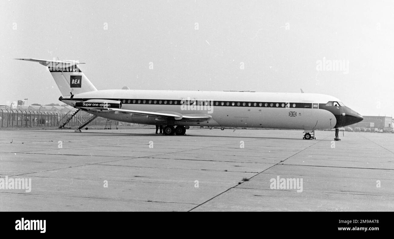 BAC One-Eleven-510ED G-AVMI (msn 137) of British European Airways Stock ...