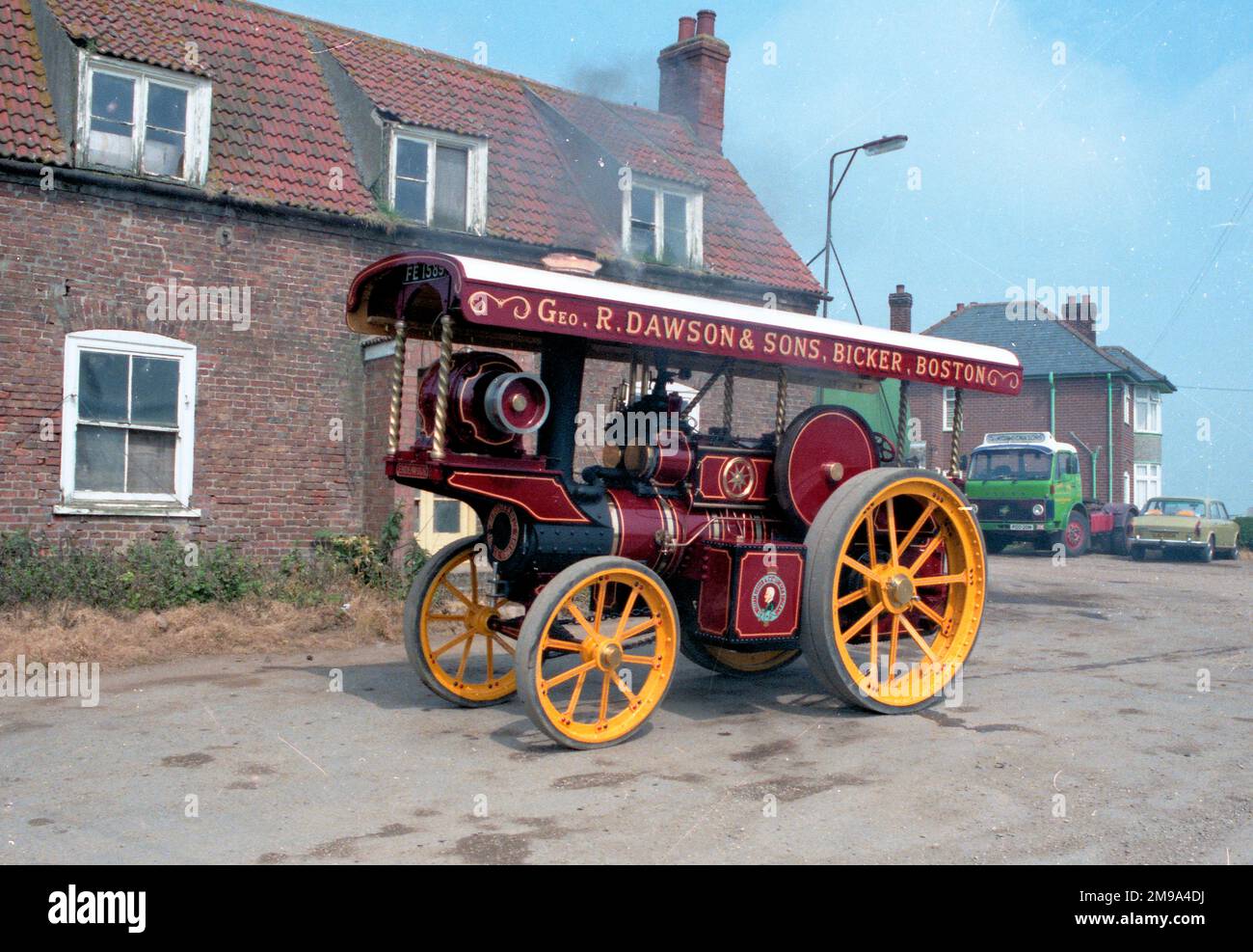 Foster Showmans Tractor, regn. FE1589, number 14066, Endeavour. Built ...